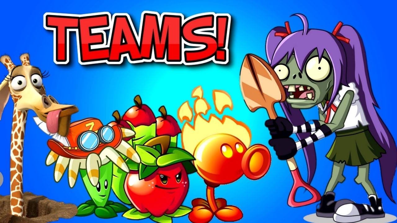 Plants vs. Zombies 2 EXCAVATOR ZOMBIE vs Team Plants PART 1 - YouTube