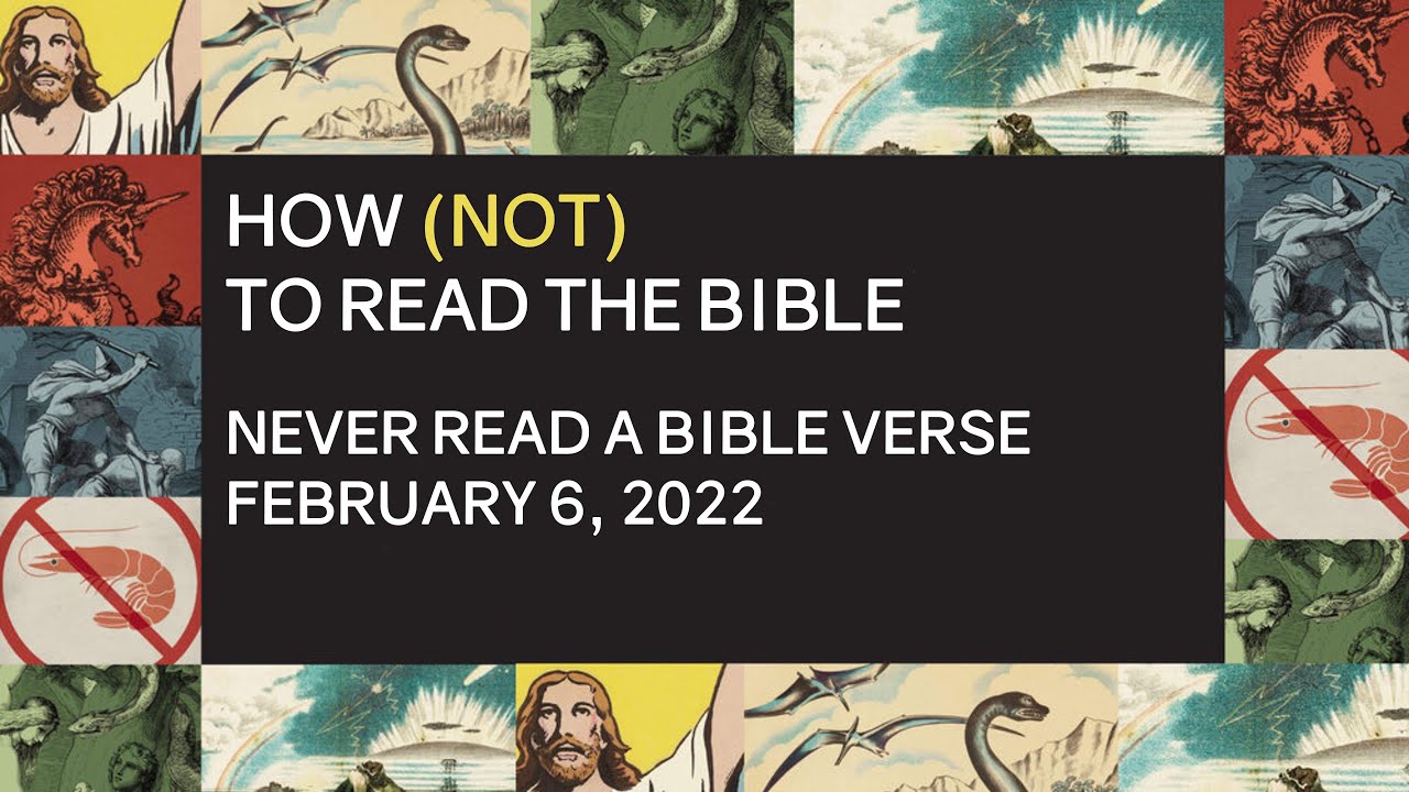Never Read A Bible Verse - YouTube