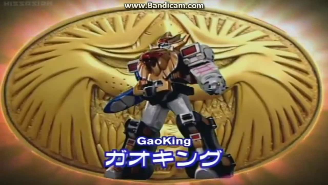 [GaoRanger] Gao King First Fight Scenes - YouTube