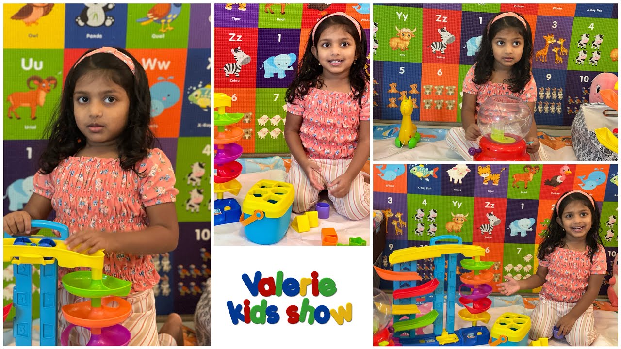 Valerie’s colors & shapes toys | colors for kids |learn colors & shapes ...