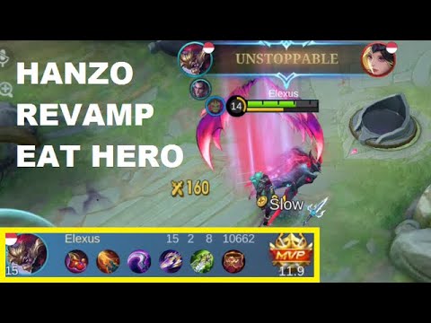 Freak Hanzo Revamp Will Eat You (Revamped Hanzo Eating Hero) New ...