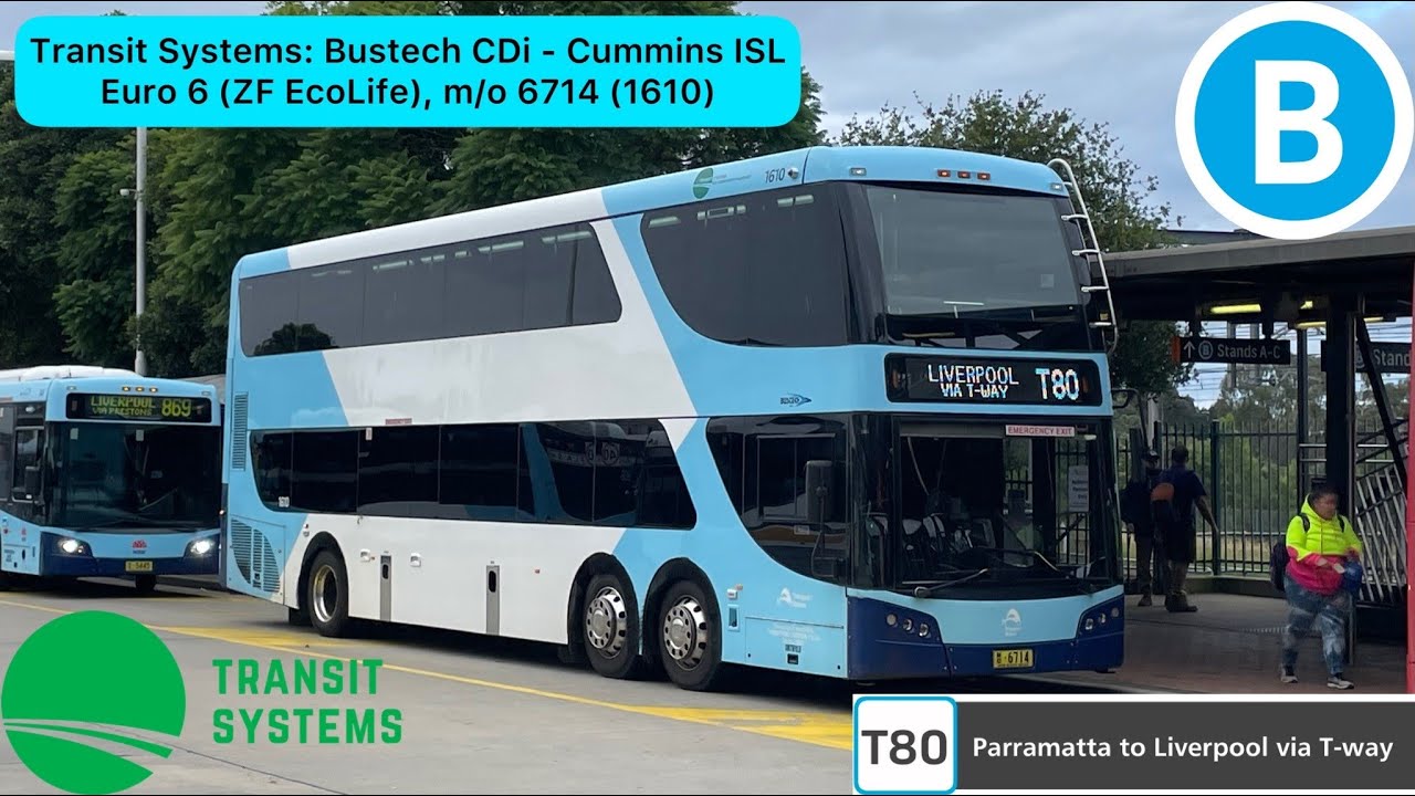 [300th SUB SPECIAL!] Transit Systems: Bustech CDi - Cummins ISL Euro 6 ...