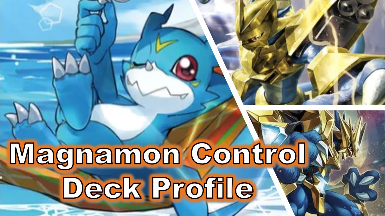 Magnamon Armor Control (BT13) Deck Profile - YouTube