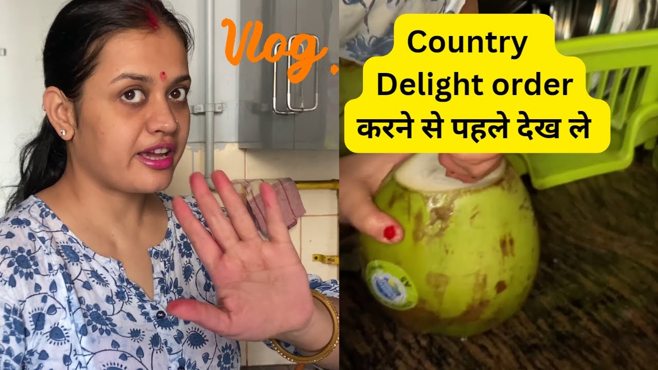 Country delight coconut water review 😀😂 | SHIWANGI JHA | PRATIK JHA ...