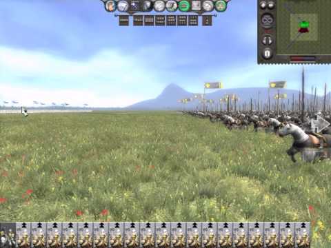 Medieval 2 Total War - Massive Cavalry Charge - YouTube