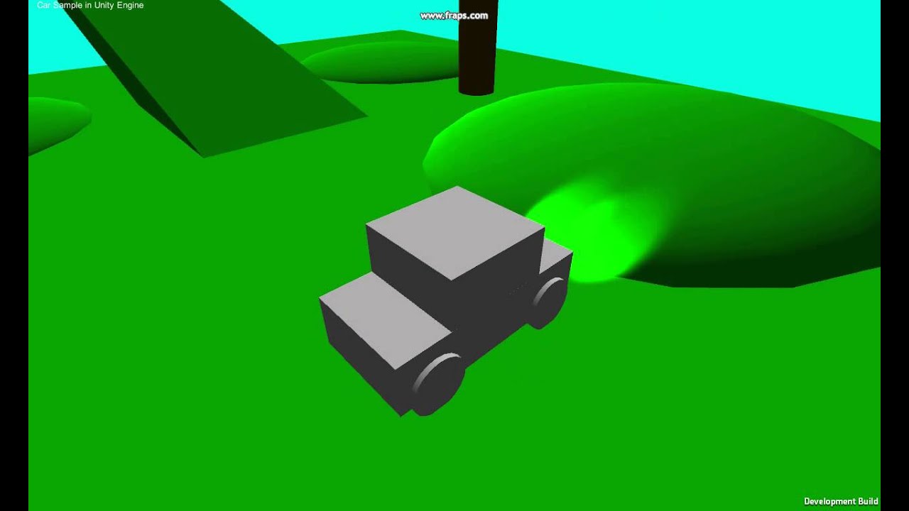 UNITY TEST - SIMPLE CAR GAME - YouTube
