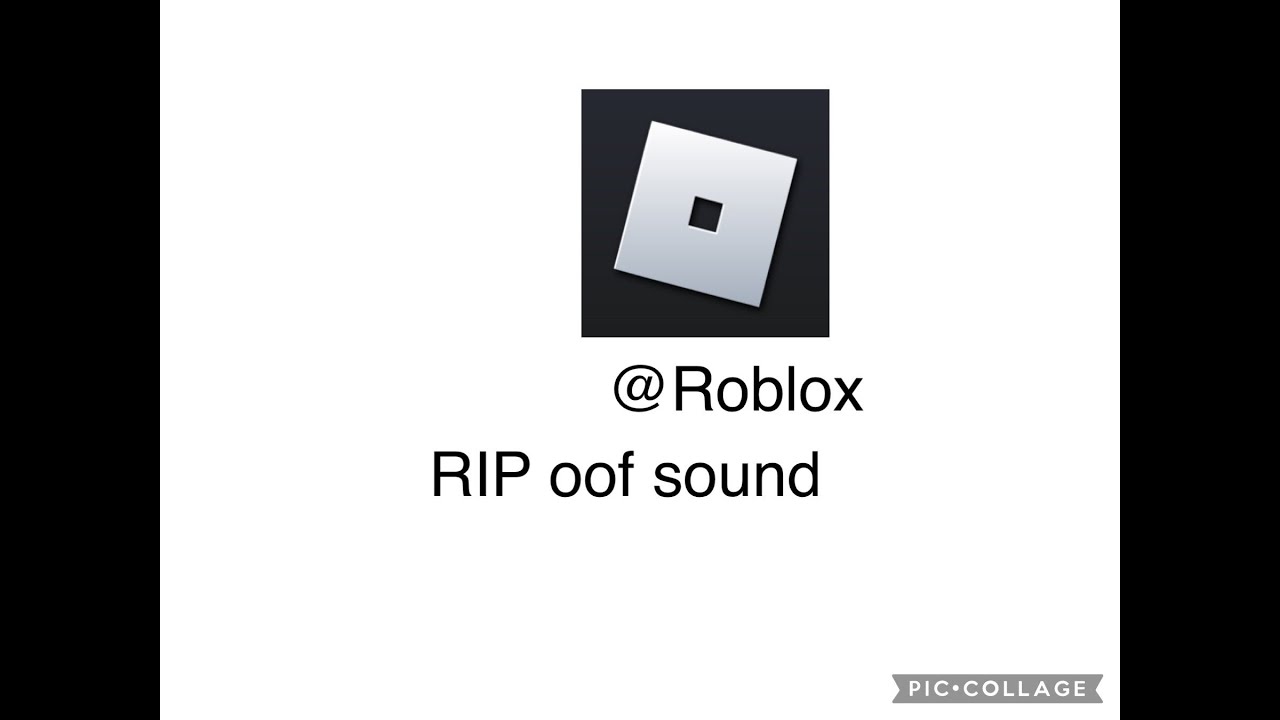 RIP roblox oof sound - YouTube