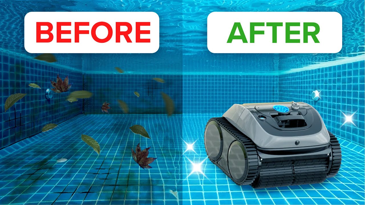 The "Roomba" of pool cleaners! WYBOT C1 - YouTube