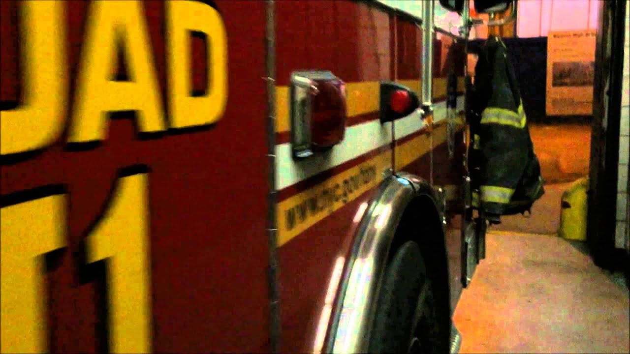 EXTREMELY RARE WALK AROUND OF FDNY SQUAD 41, IN QUARTERS ACTING FDNY ...