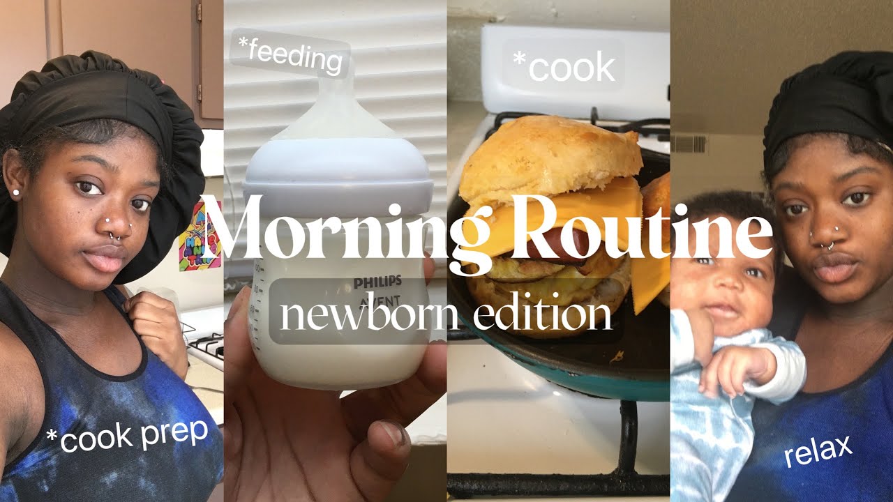 Realistic Morning Routine First Time Mom Youtube
