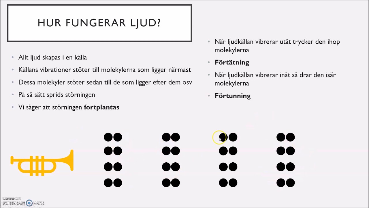 Ljud - Vad är ljud? - YouTube