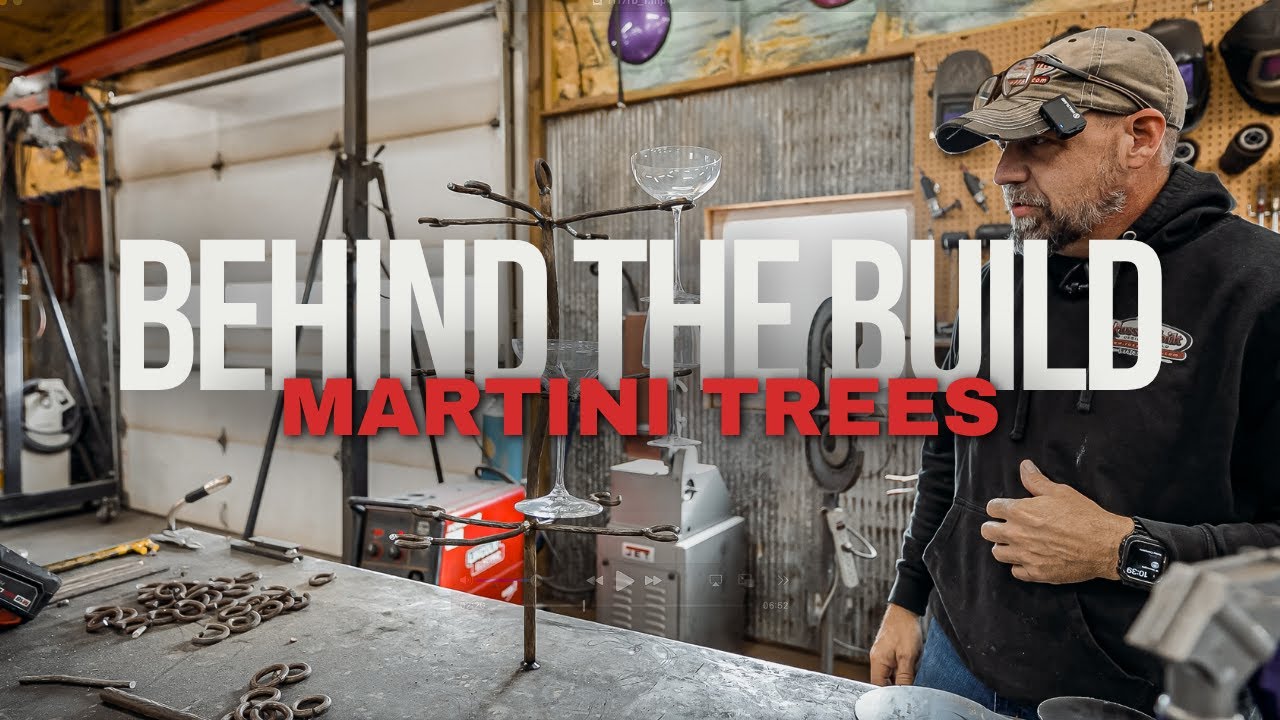 Handcrafted Metal Martini Trees | Behind the Build - YouTube