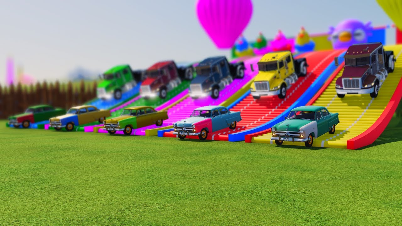 TRANSPORTING SWAT POLICE , COOL CARS WITH TRUCKS! Farming Simulator 22 ...