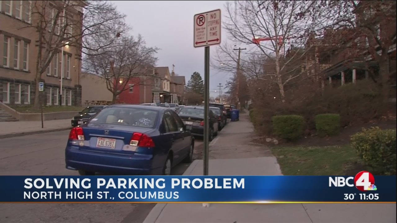 Short North neighbors fed up with parking problems - YouTube