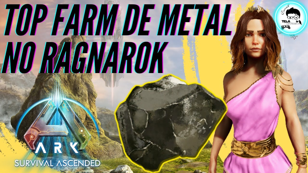 ARK RAGNAROK - TOP FARM DE METAL NO RAGNAROK #ark #arksurvivalascended ...