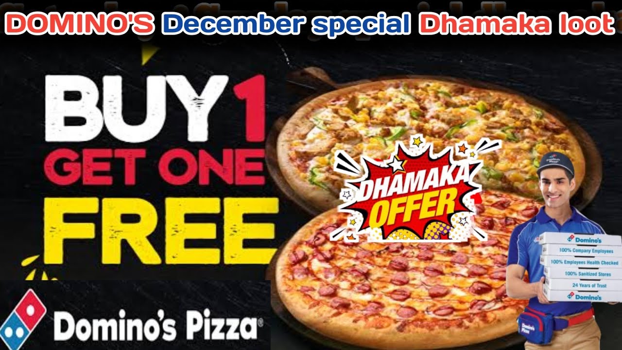 4 dominos pizza बिल्कुल 🆓 मे|Domino's pizza offer|Domino's pizza offers ...