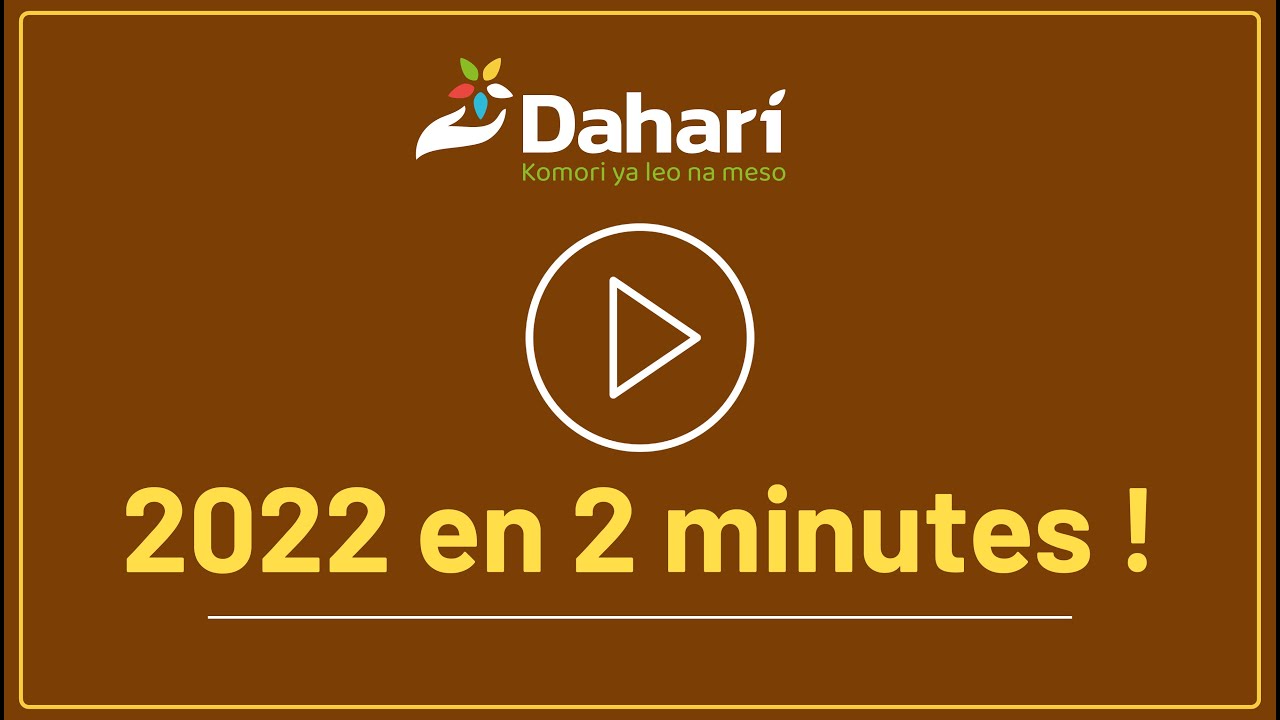 Comprendre l'année 2022 de Dahari en 2 minutes - YouTube