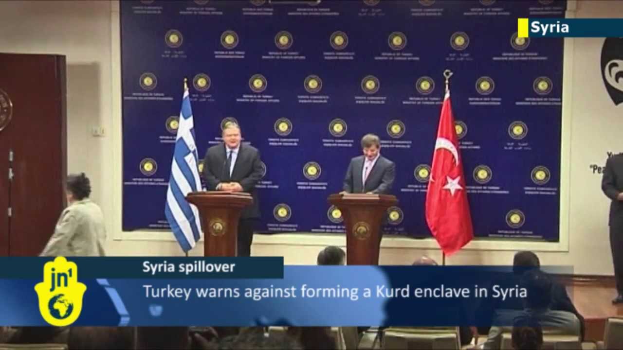 Turkey warns against Kurd enclave in Syria: Syrian conflict could lead ...