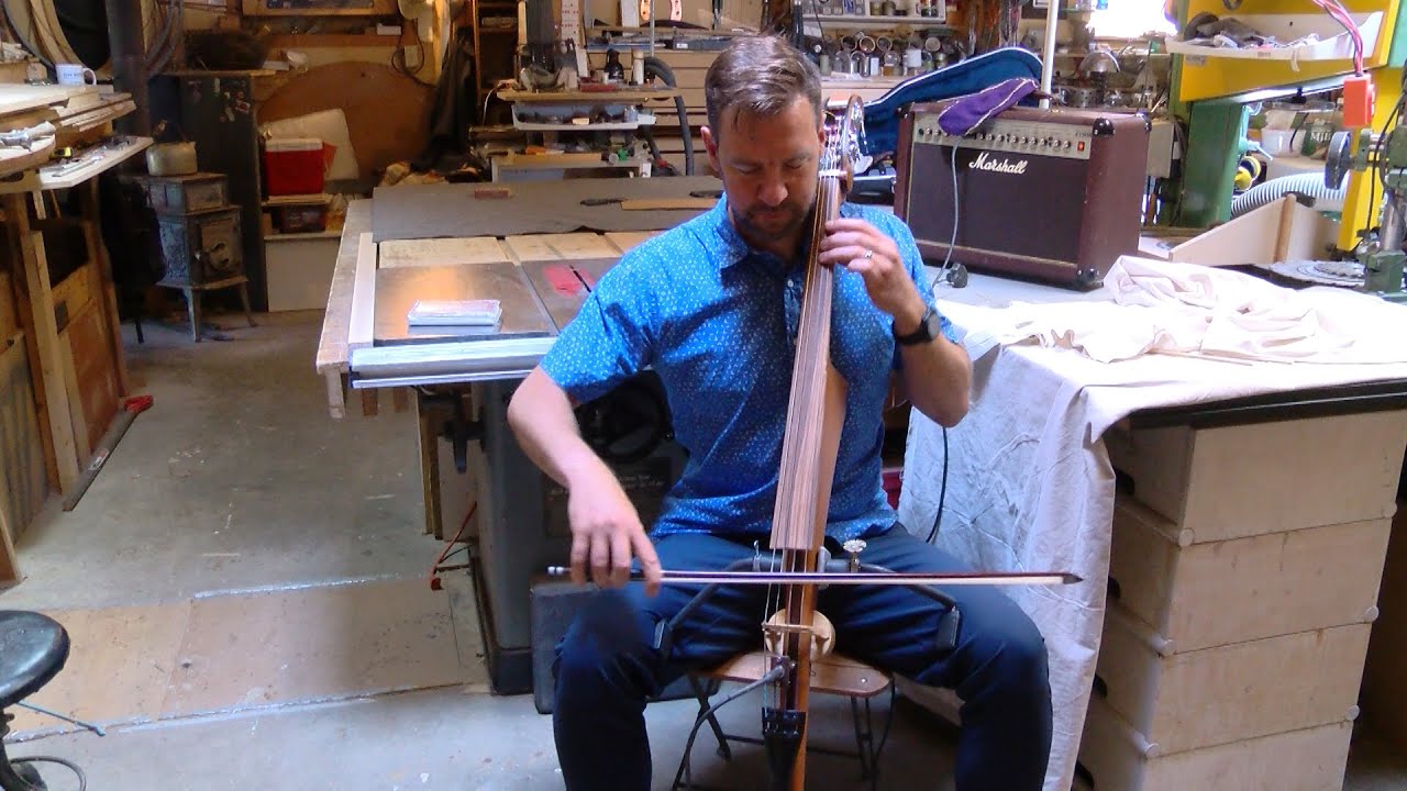 Electric Steampunk Cello - July 3, 2020 - Micah Quinn - YouTube