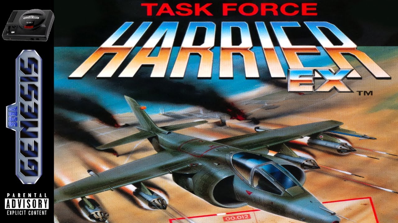 -GENESIS- TASK FORCE HARRIER EX (Gameplay) #DaDrunkGamer #Genesis #Live ...