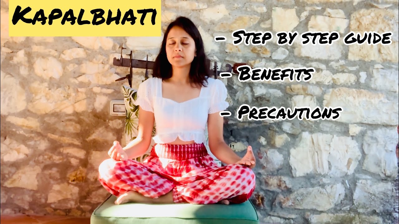 How to do Kapalbhati correctly | Breath work in yoga | Simple breathing ...