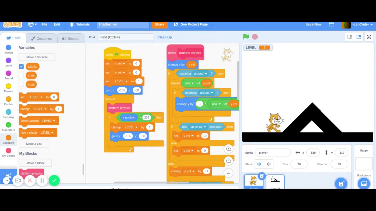 Platformer On Scratch part 3 Levels YouTube platformer-on-scratch-part-3-levels-youtube