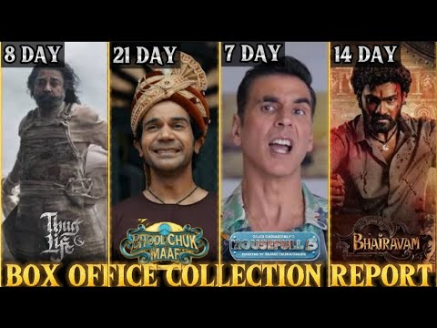 Live Box Office Collection Report | Who's Best Movie Of The Day ? 200 ...