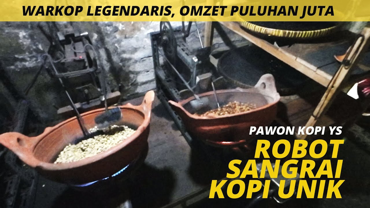 Warkop di Gresik Ini Pakai Robot Sangrai Kopi Unik, Omzet Puluhan Juta ...