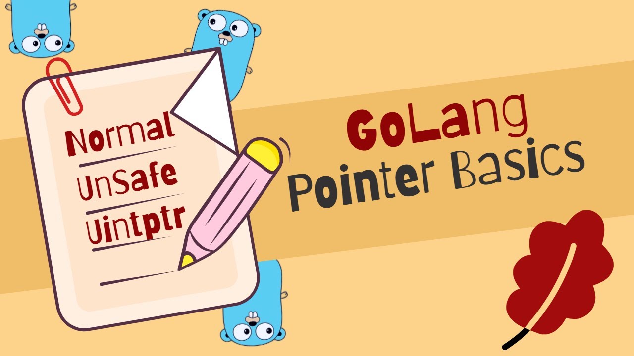 Go Pointers | Normal | Unsafe | Uintptr Pointers with Examples | #go - YouTube