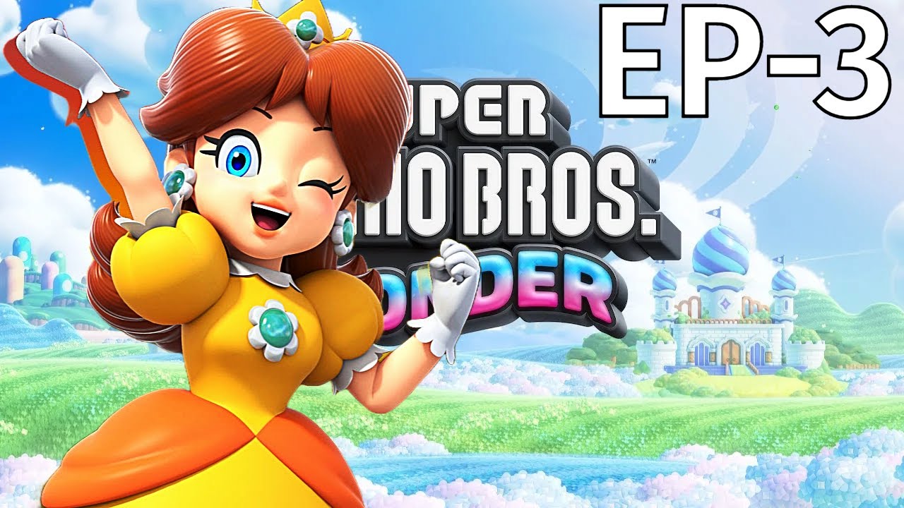Nintendo Switch Gameplay: Daisy's Adventure in Super Mario Wonder 🌼 ...