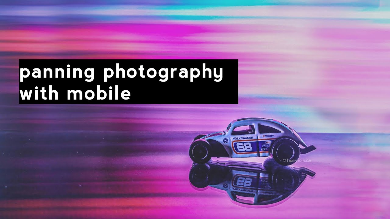 PANNING PHOTOGRAPHY AT HOME || PANNING WITH MOBILE - YouTube