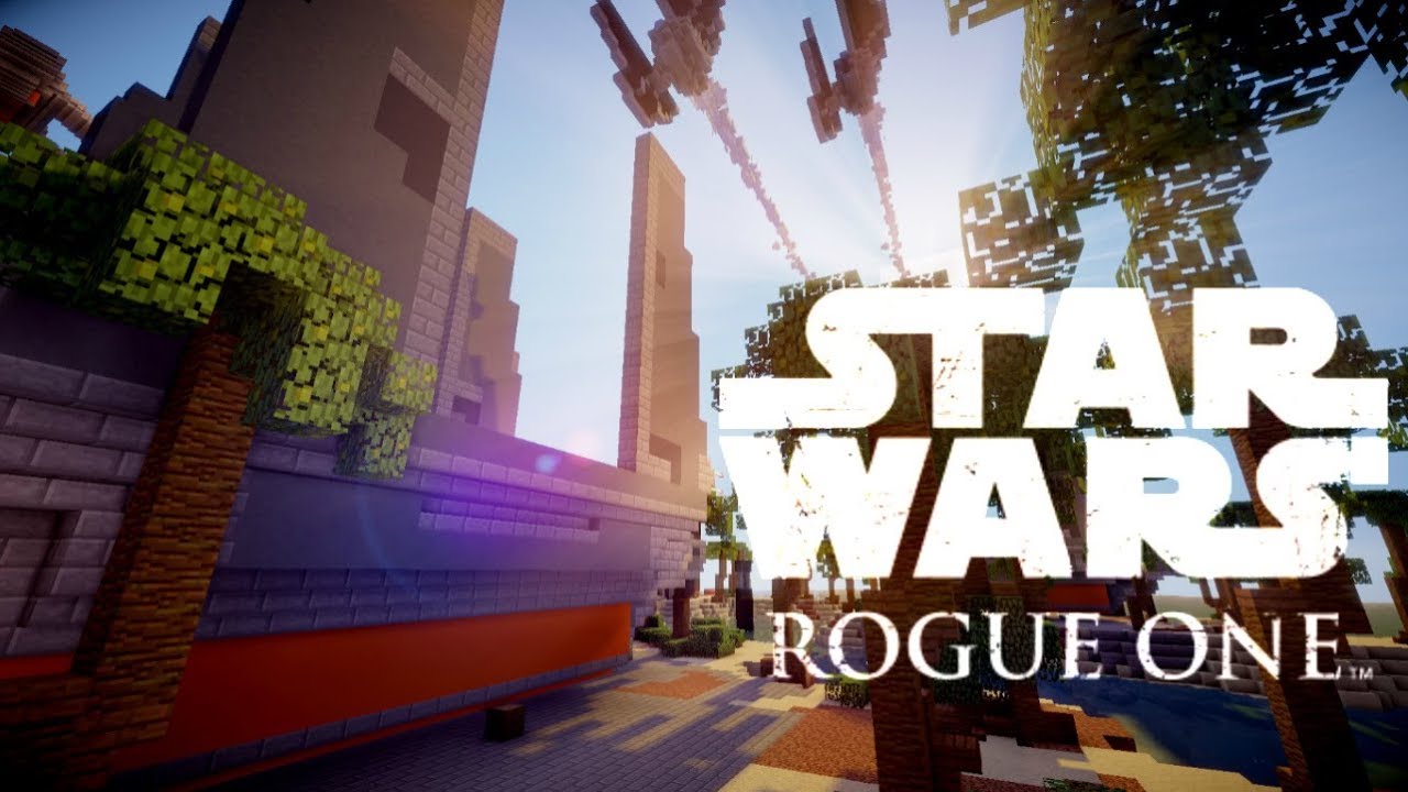 Minecraft - Scarif Cinematic - YouTube