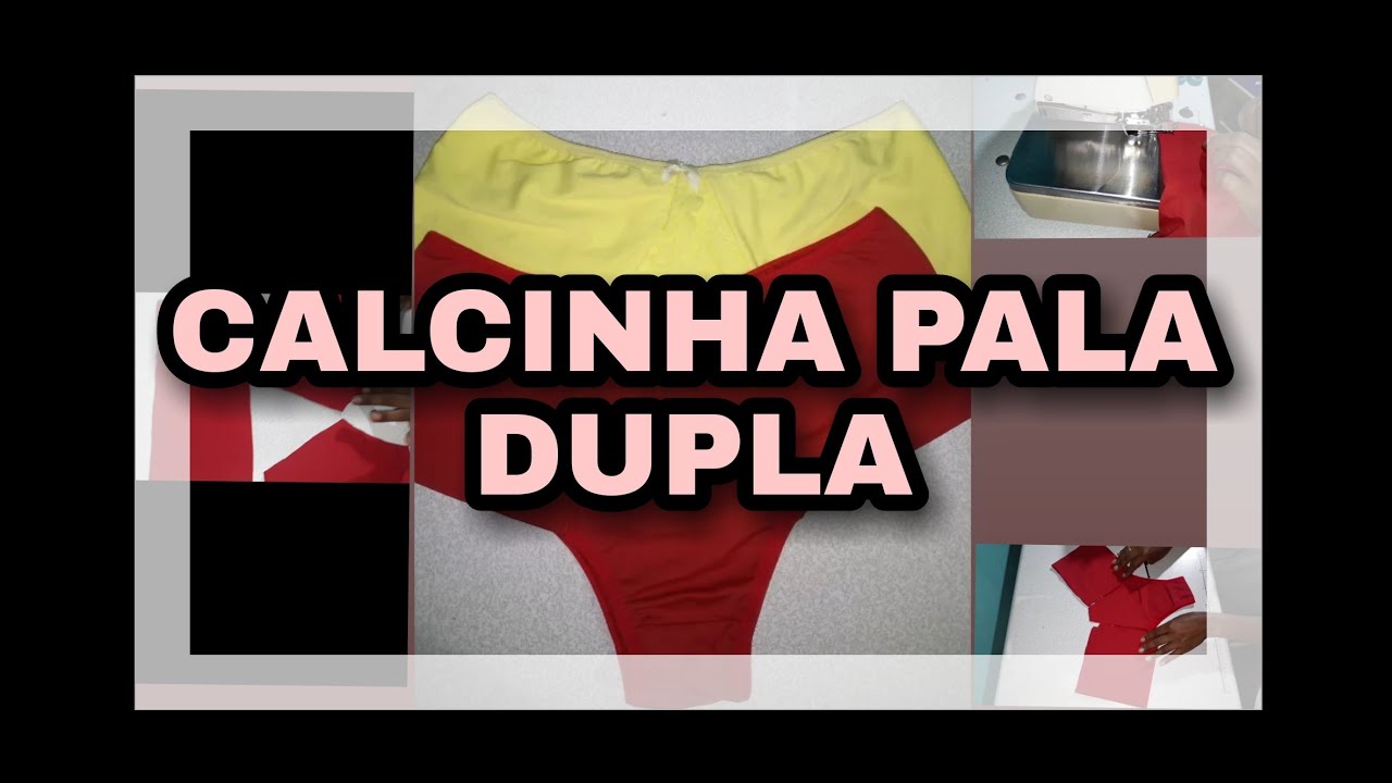 CALCINHA PALA DUPLA #moda#thecloset - YouTube