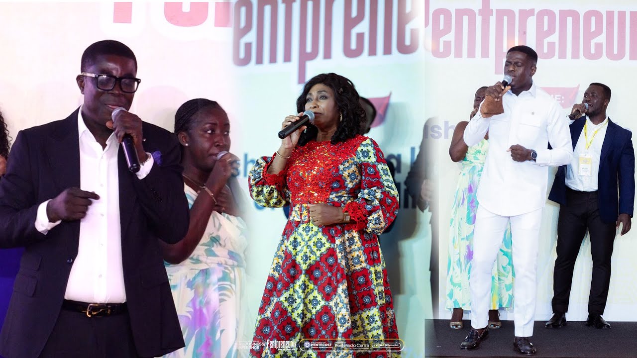 Mary Ghansah, Jack Alolome & Kwaku Teye's Spirit-Filled Performance at ...