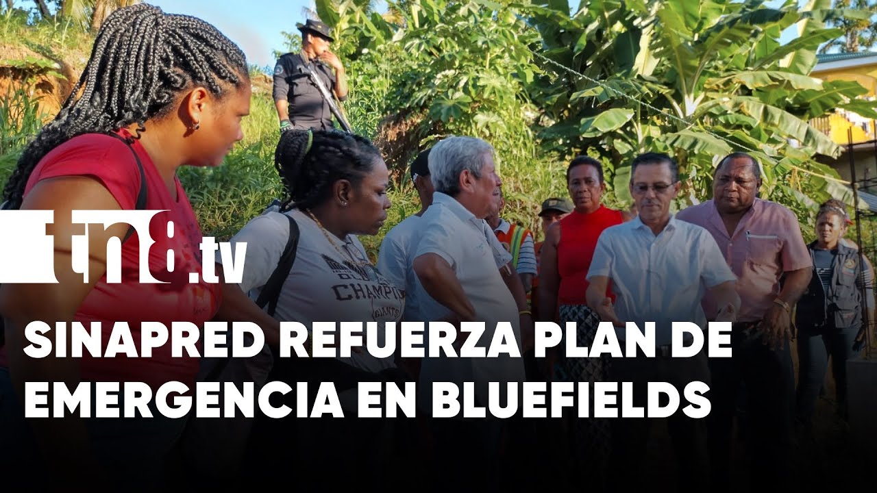 SINAPRED presenta plan de invierno 2024 en Bluefields - YouTube
