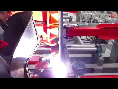 BWM - Beam Welding Line 12X12 TANDEM - YouTube
