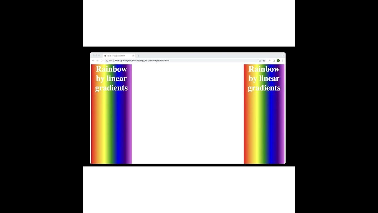 Linear Gradient Vertically Using Css Csstutorial Cssgradients Gradients Uininjas Youtube 9969