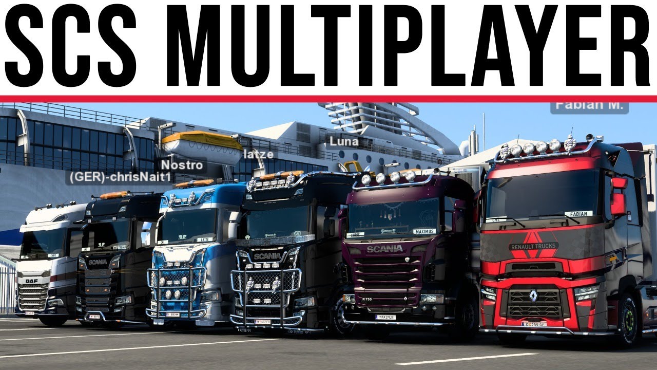 ETS2 SCS MULTIPLAYER 1.41 - ETS2 Convoy 🔴 LIVE [1873] EURO TRUCK ...