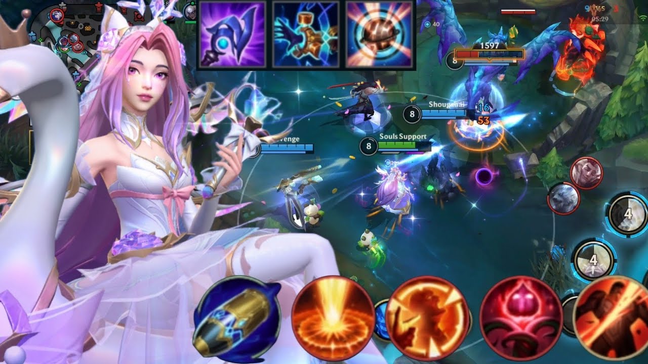 CRYSTAL ROSE SERAPHINE FULL AFFECTS --- SERAPHINE GAMEPLAY S15 - YouTube