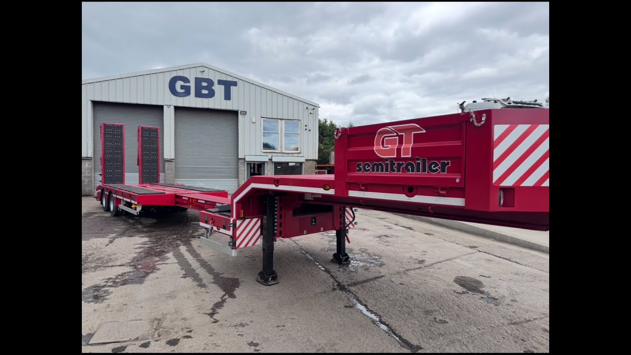New GT Urban Extending Low loader trailers - YouTube