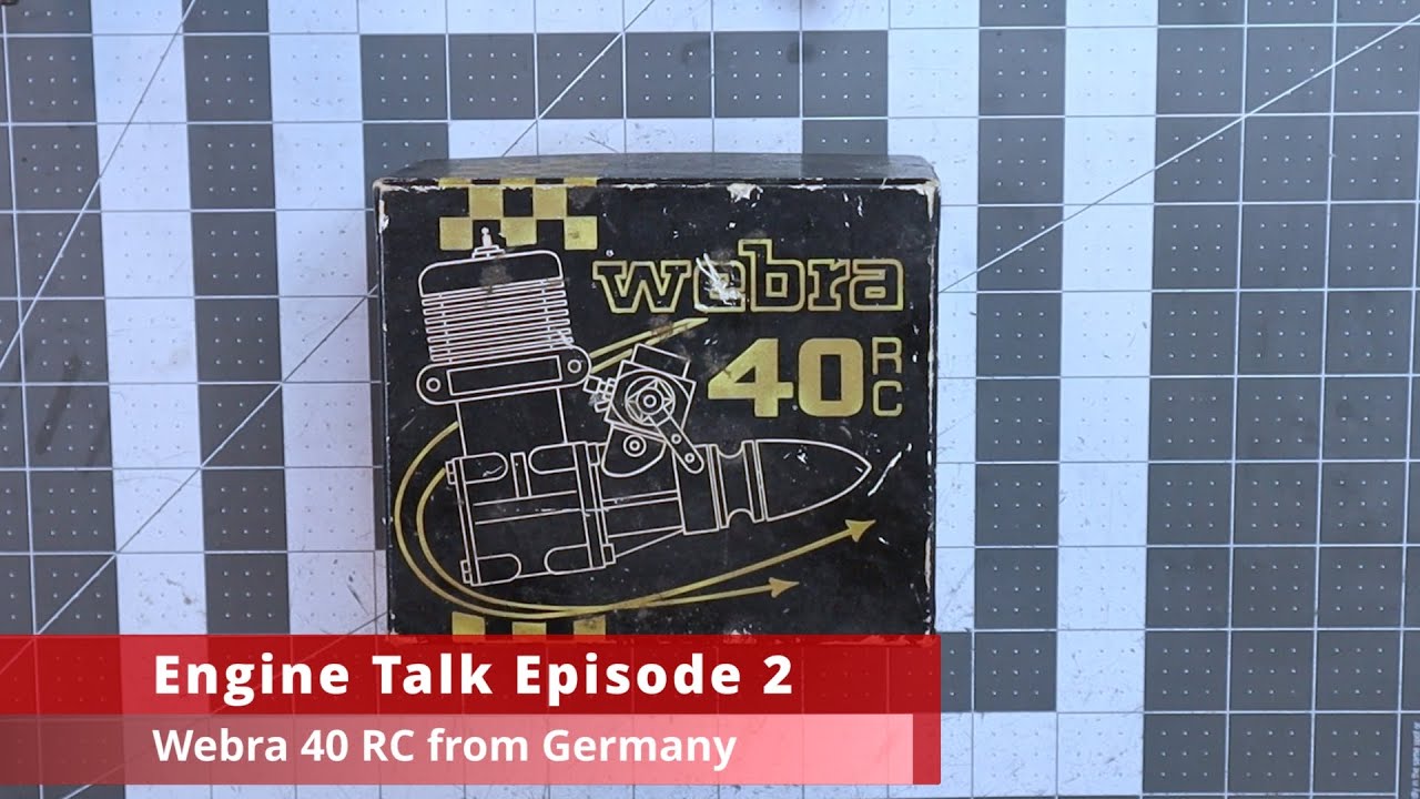 Engine Talk Episode 2 Webra 40 RC from Germany - YouTube