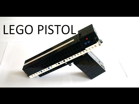 LEGO PISTOL(Shooting Mechanism...) - YouTube