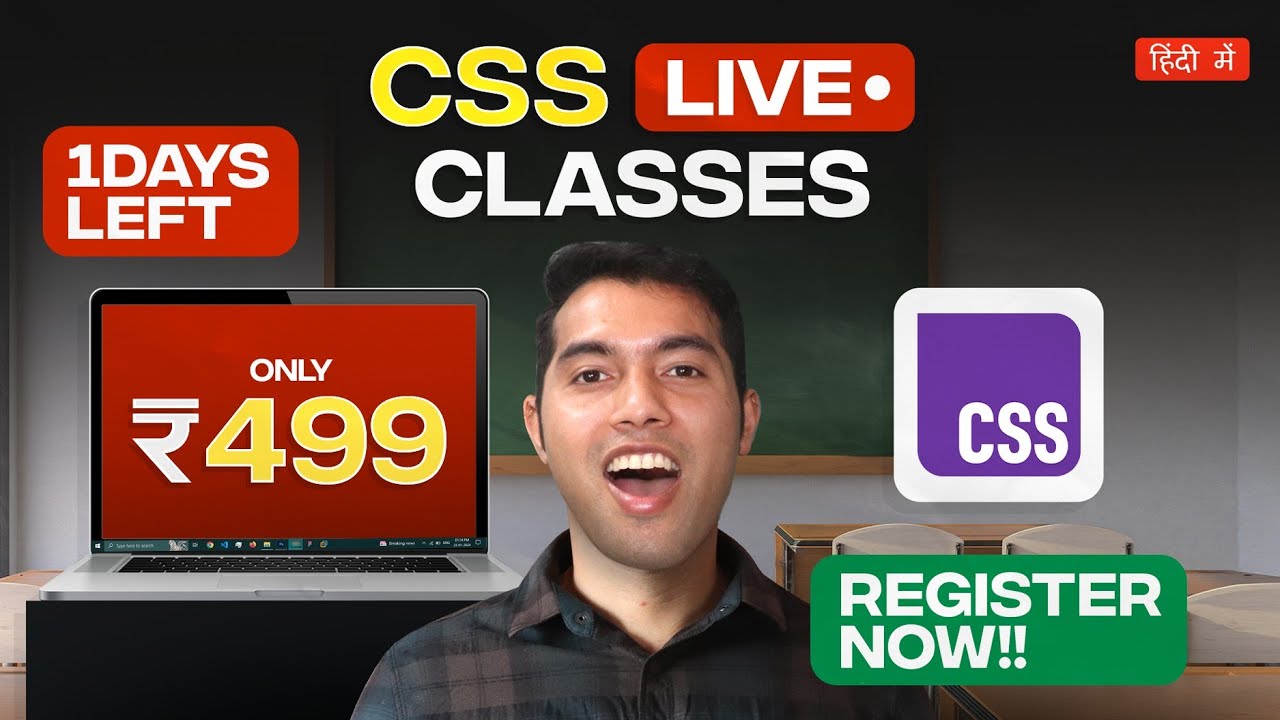 CSS Masterclass LIVE 🚀 Learn with Thapa Technical | Basics to Advanced in 2 Weeks - YouTube