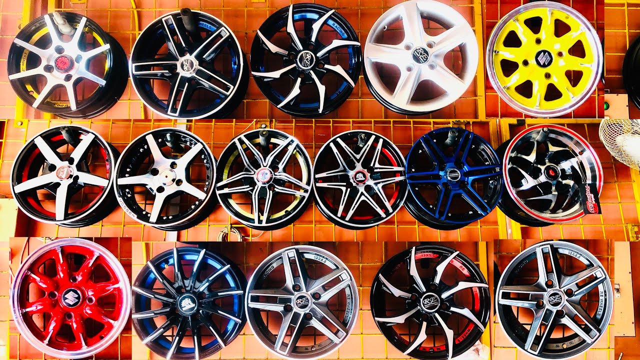 Brand new Alloy rims cheapest price in pakistan 2020 | Size 13 PCD 100 ...