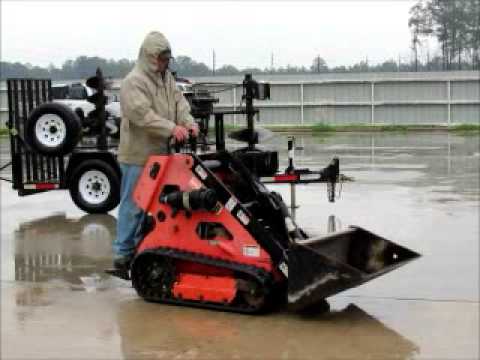 Sold! 2007 Mertz Boxer 320 Ride On Mini Skid Steer Package w/ bidadoo ...