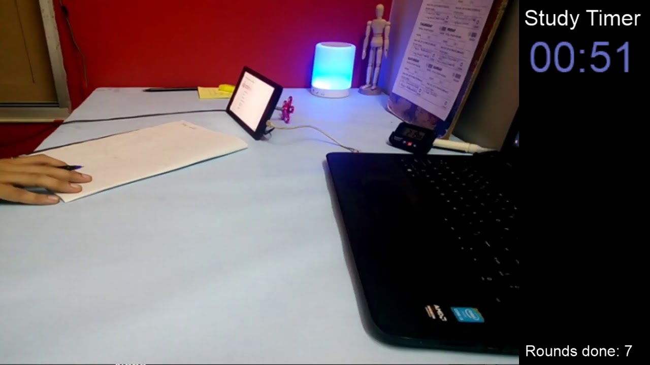 Study With Me | Evening Study Session [50/10] #StudyFromHome - YouTube