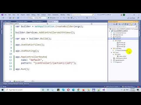 Build Web Application in ASP.NET Core MVC 6 (.NET 6) - YouTube