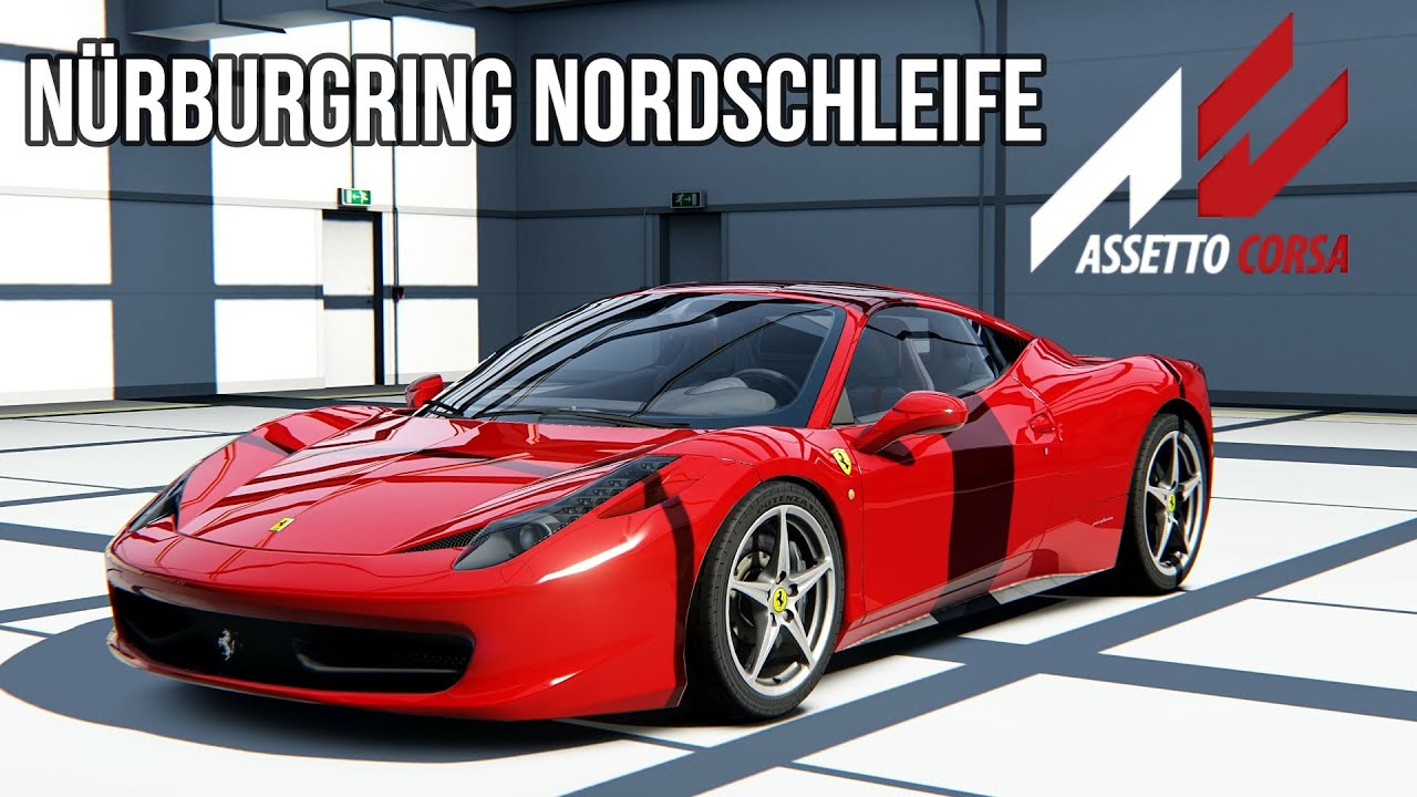 Ferrari 458 Italia: Nürburgring Masterclass | Assetto Corsa 4K 60fps ...