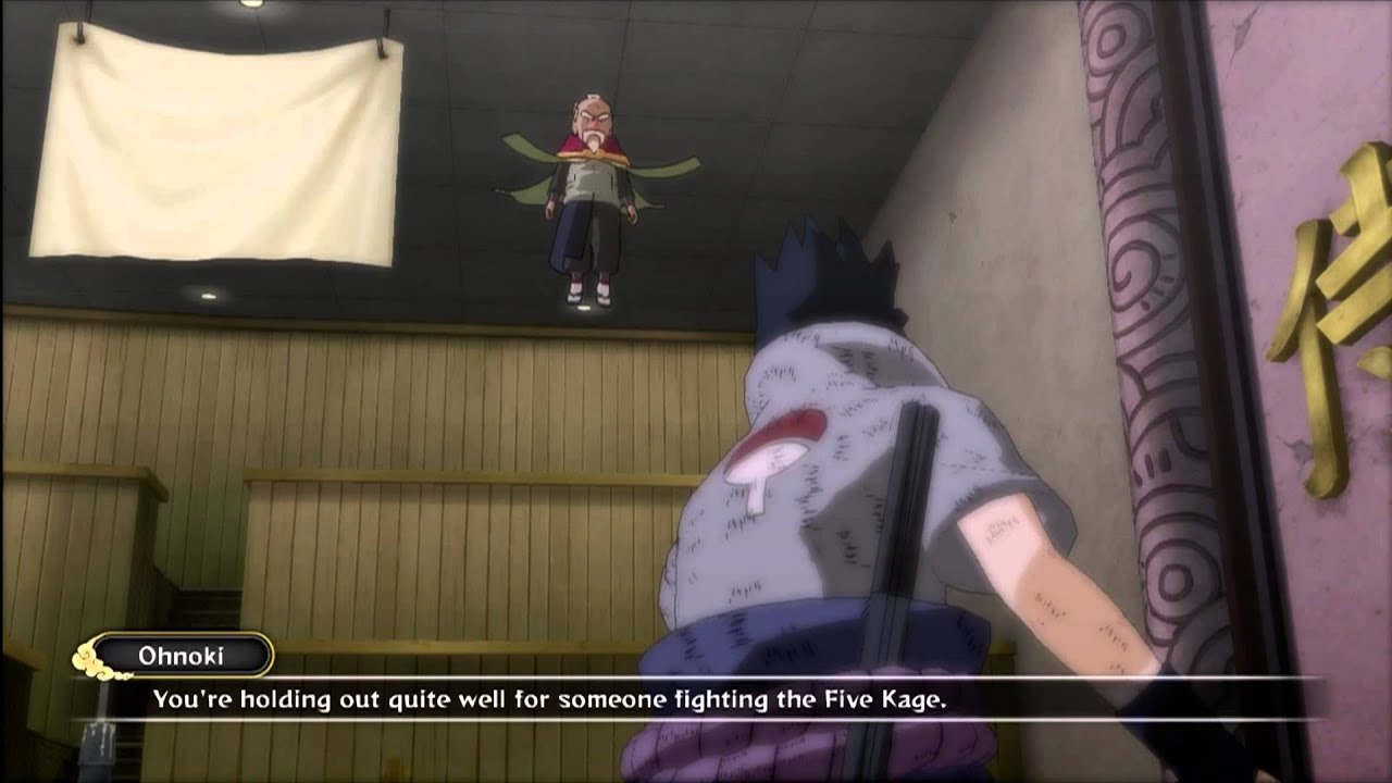 Sasuke vs Gaara five kage summit Naruto ninja storm 3 - YouTube