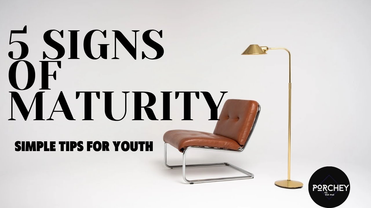 "5 signs of maturity" #maturity #lifestyle #lifehacks #youth #chatgpt # ...